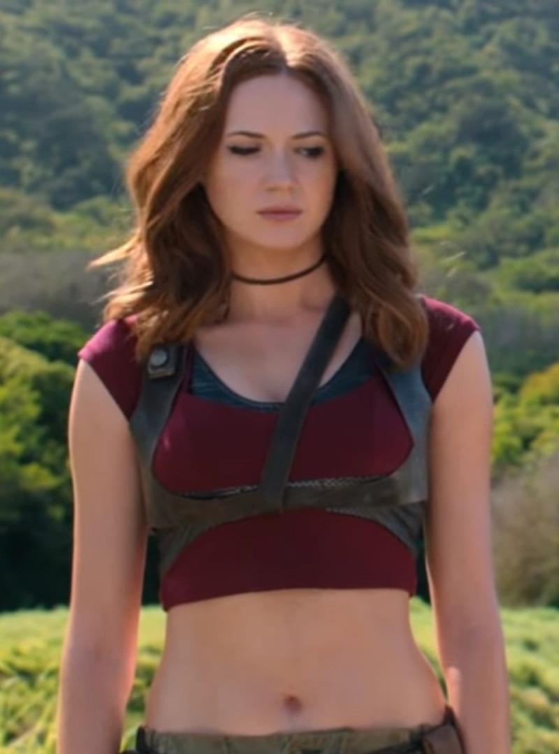 Karen Gillan had no problem putting her body on display in jimnaji | Scrolller