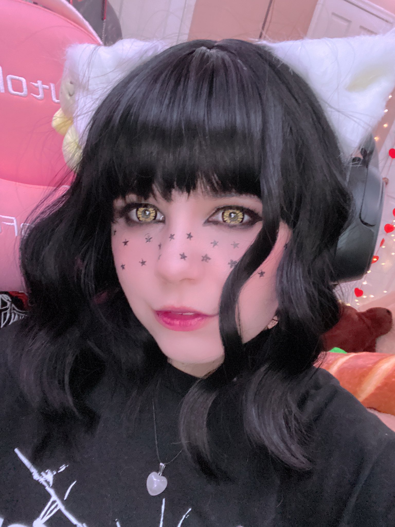 Kat (cutely) stares into your soul | Scrolller