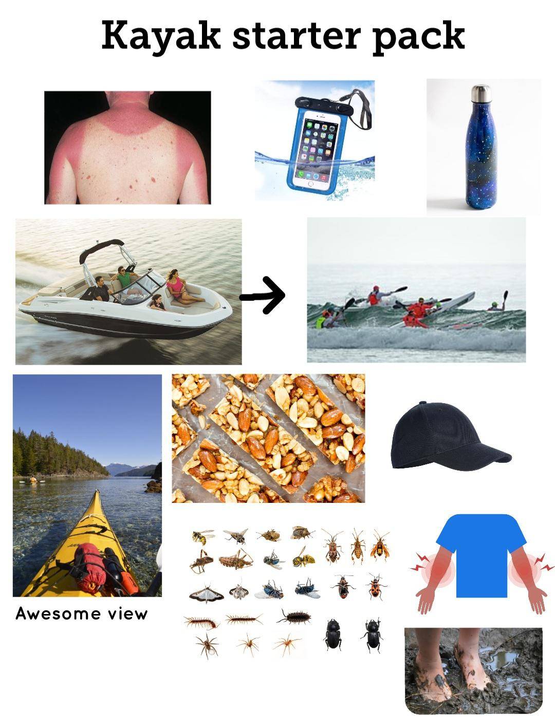 Kayak starter pack | Scrolller