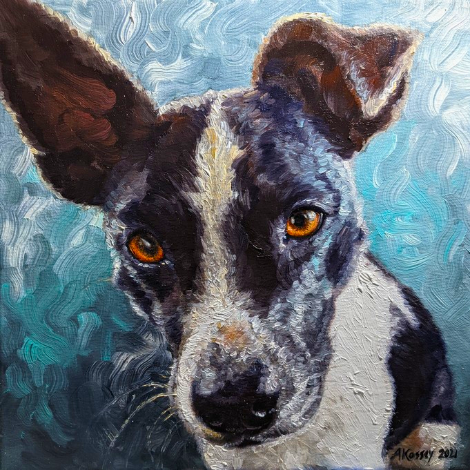 Kaylee, Me, Oils, 2021 | Scrolller