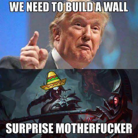 Kayn don't care, build your walls | Scrolller