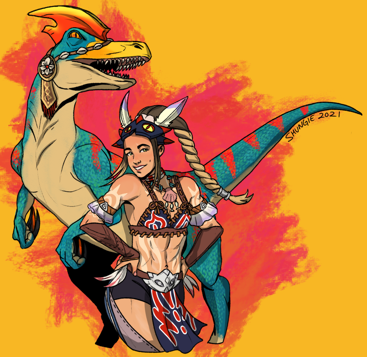 Kayna and Avmar, the best tutorial companions! | Scrolller