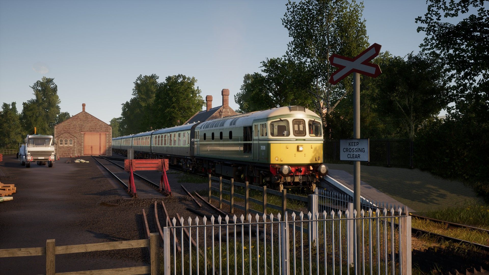 Keep the crossing clear for the BR Class 33! | Scrolller