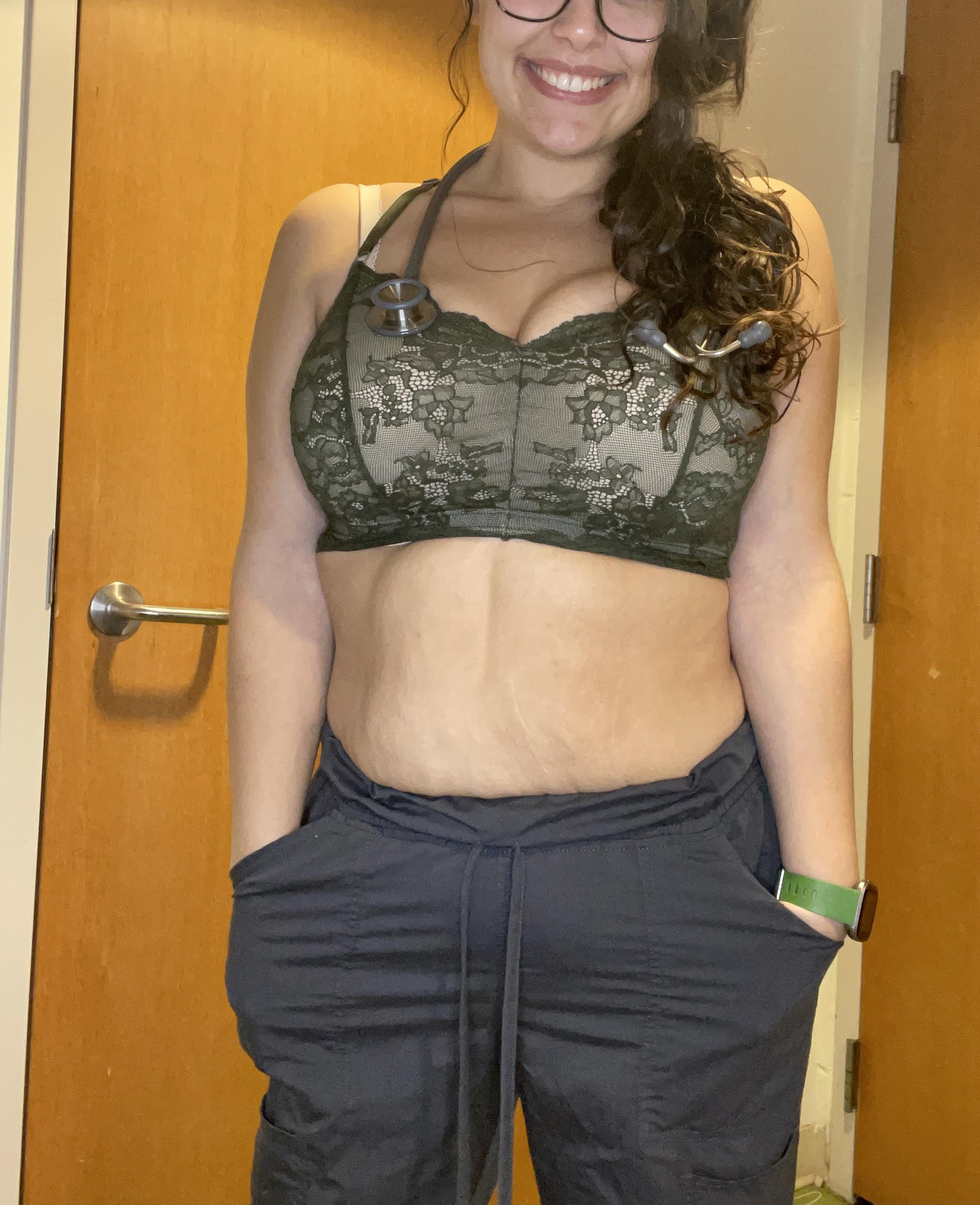 Keeping it sweet and simple under my scrubs today | Scrolller