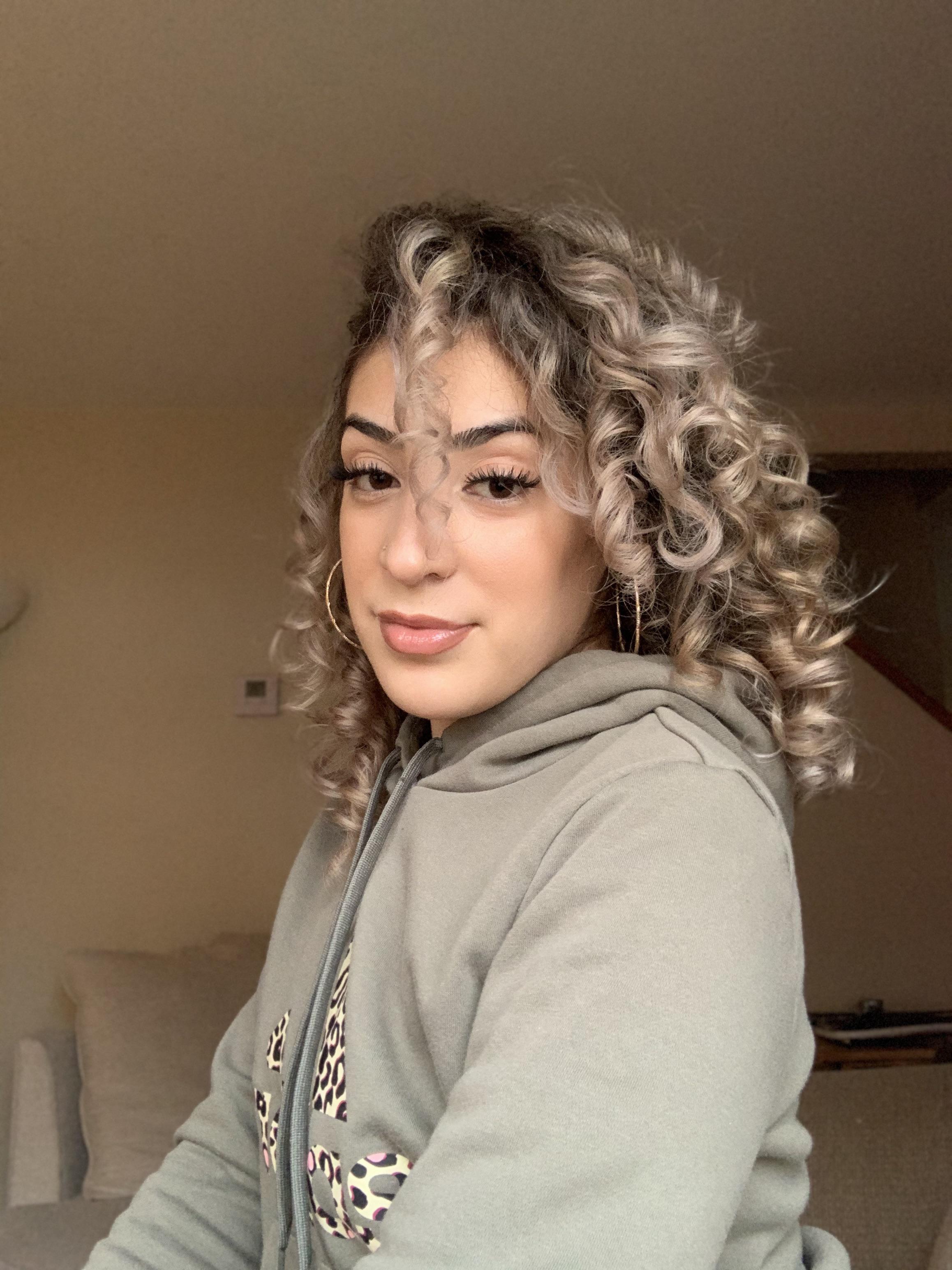 Keeping up with my blonde curls | Scrolller
