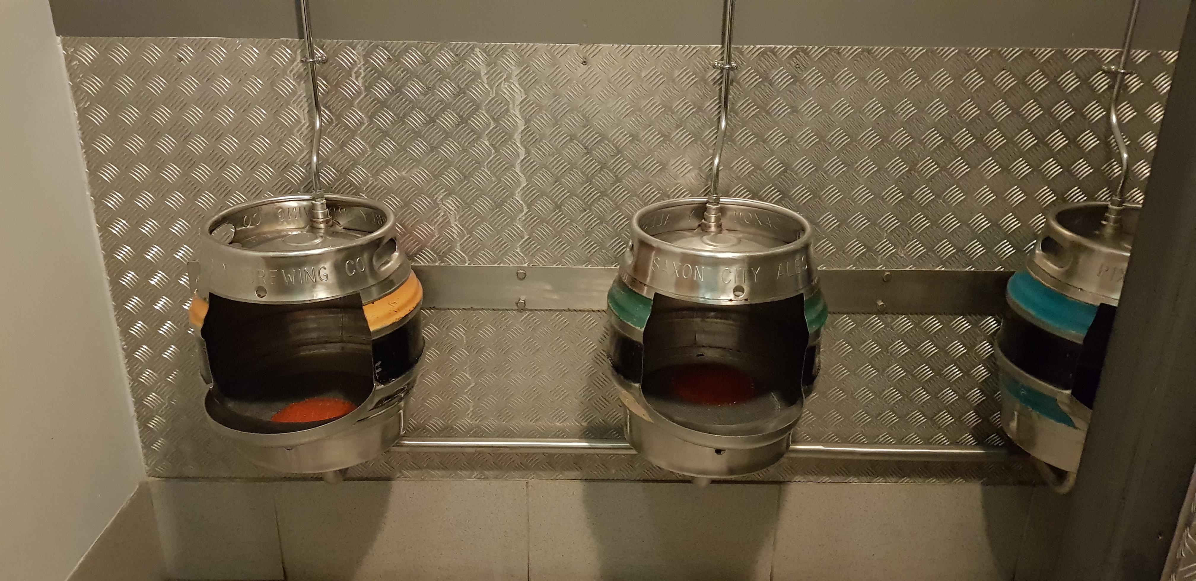 Keg Urinals, Hopbunker, Cardiff, Wales | Scrolller