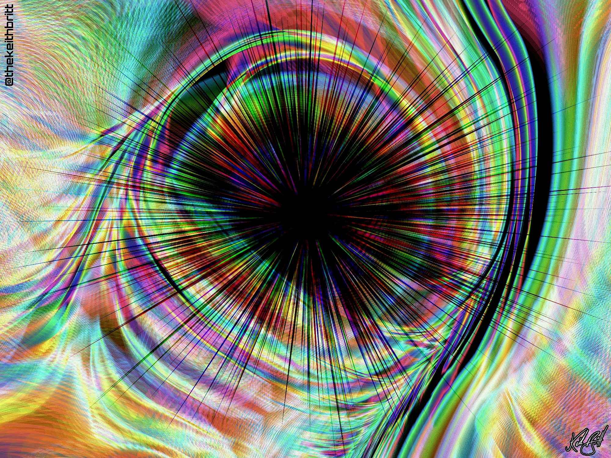 Keith Britt, "event horizon," [2000 x 1500] | Scrolller