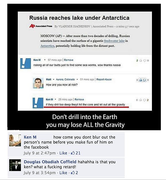 Ken M on gravity | Scrolller