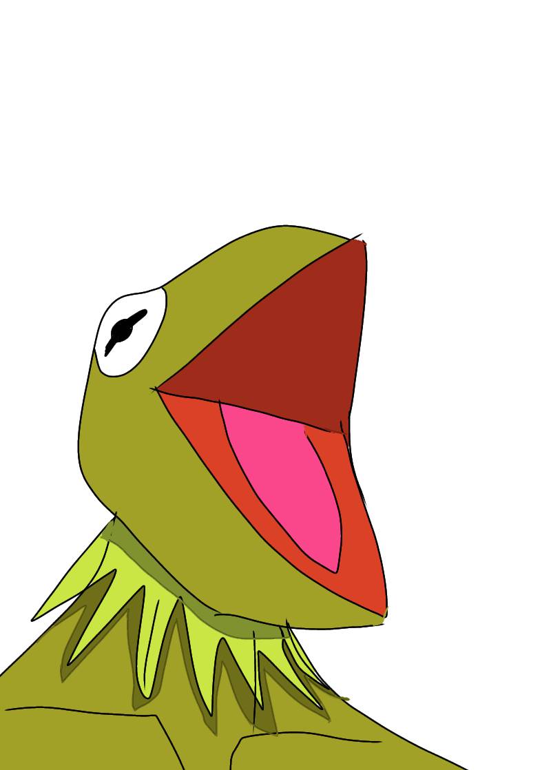 Kermit digital art | Scrolller