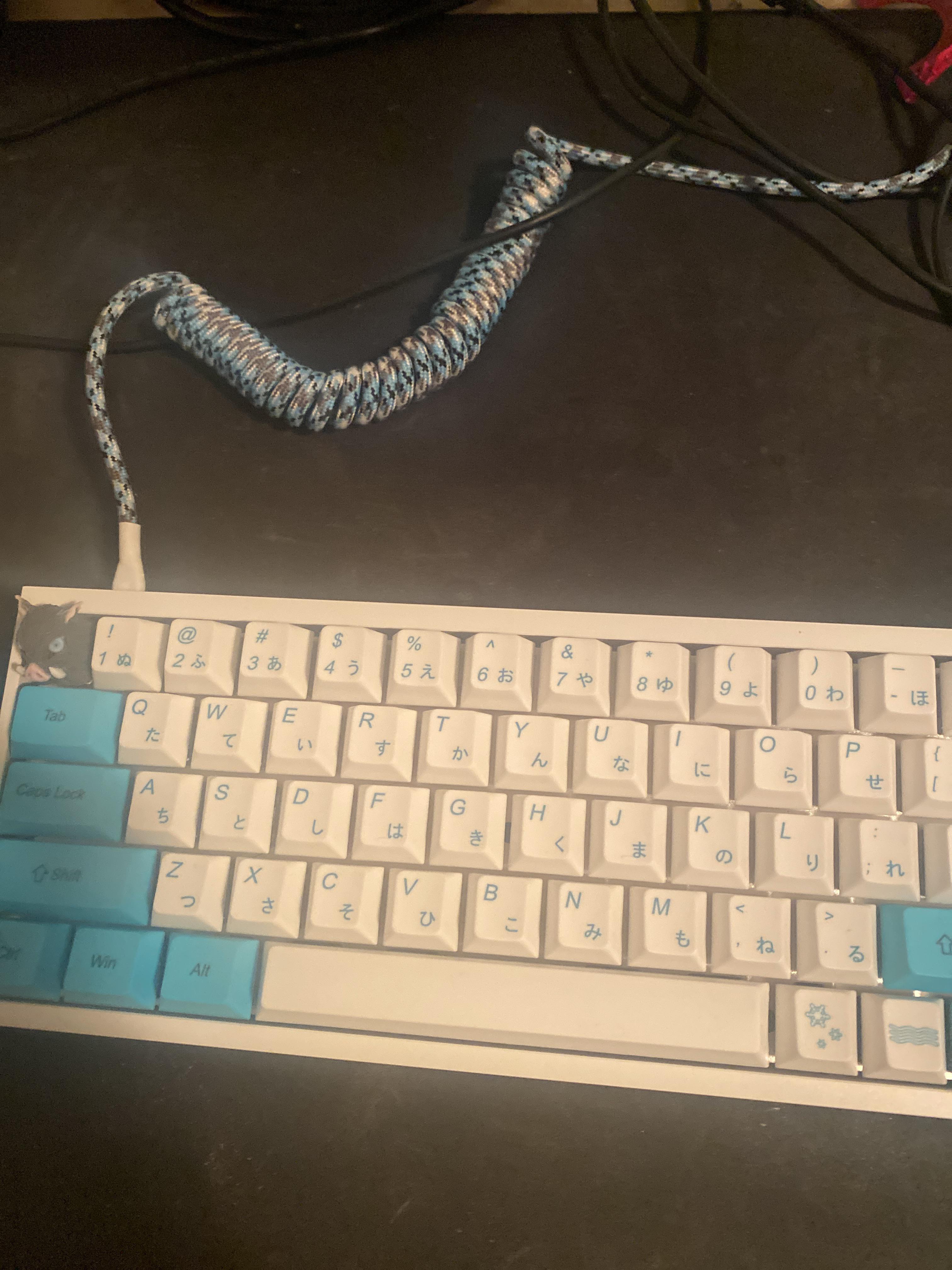 Keyboard is complete now! Tofu 60 everything from kbd but artisan inosuke keycap. | Scrolller