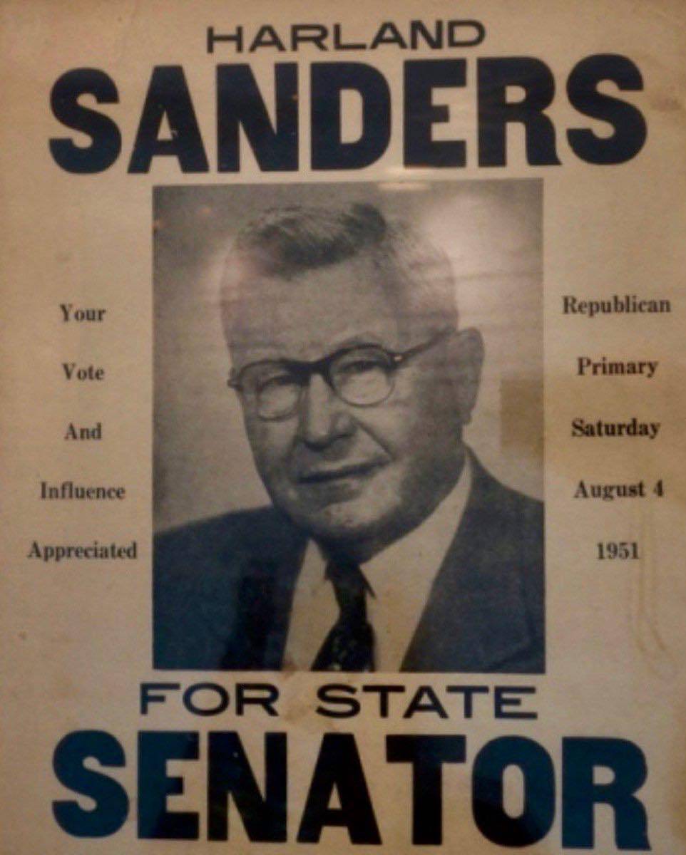 KFC's Colonel Sanders without his trademark facial hair | Scrolller