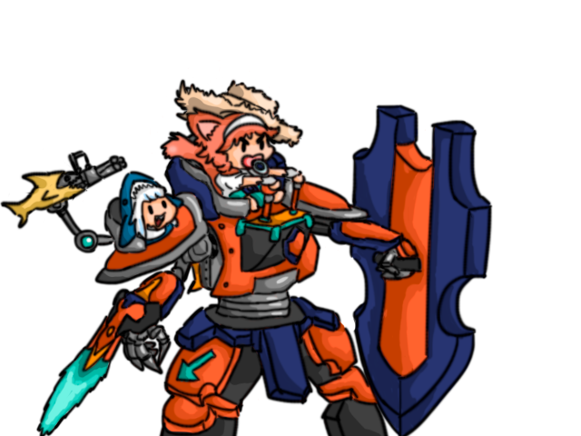 Kiara on Mecha Tori + Mini Sharks | Scrolller