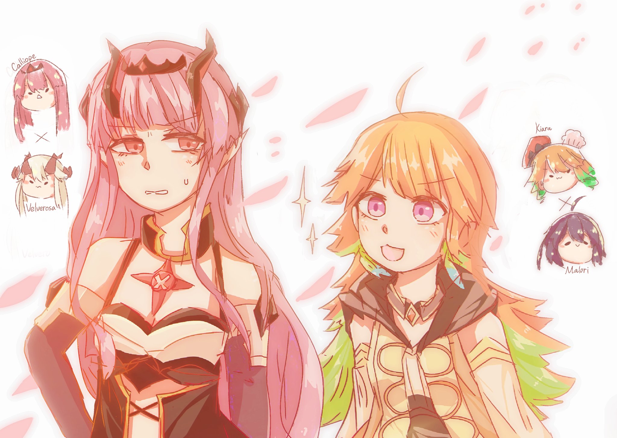 Kiara x Calliope | Scrolller