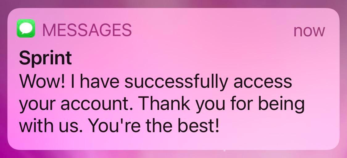 Kind of creeped out with how excited the sprint reps have been lately. | Scrolller