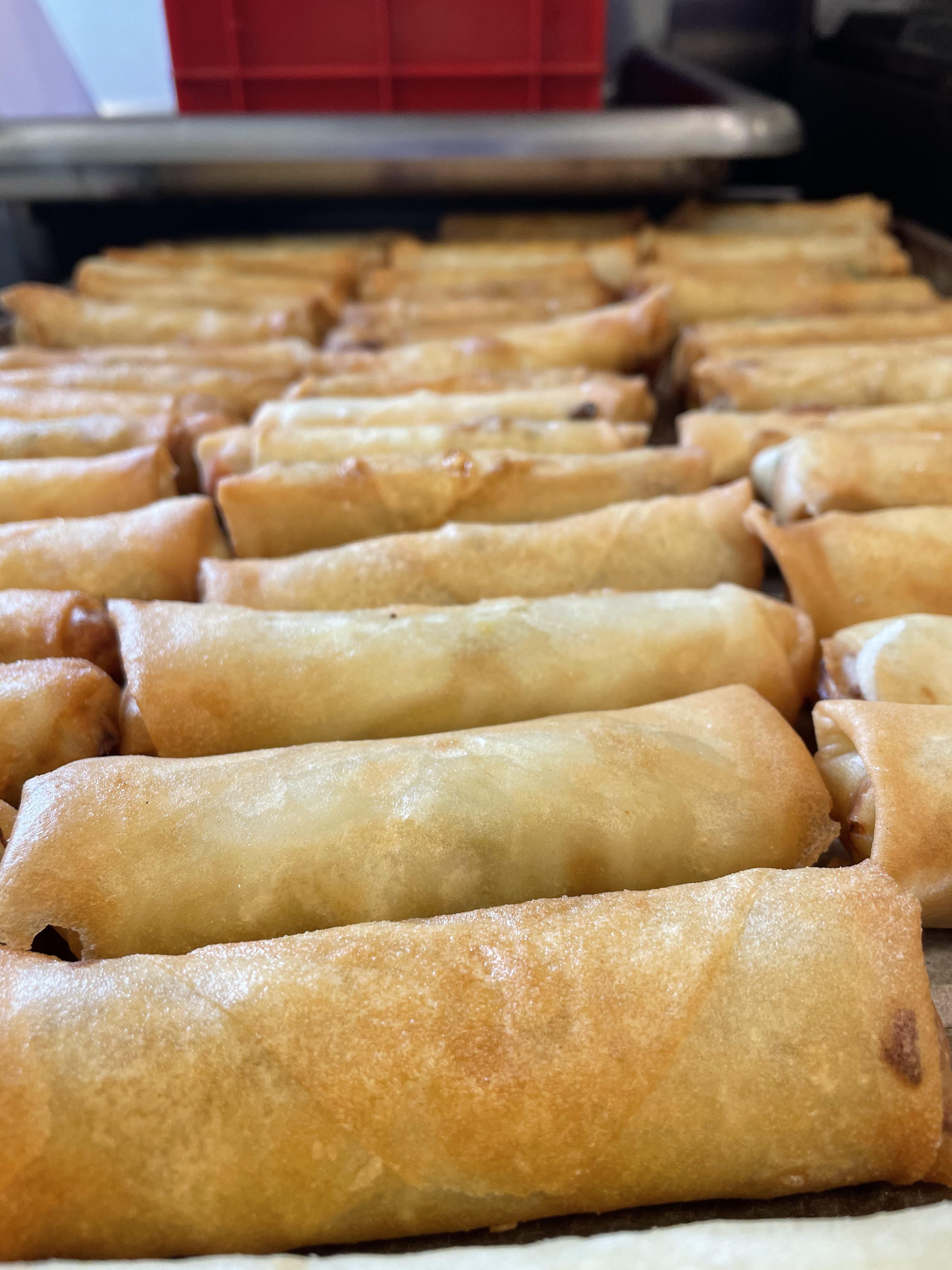 King crab spring rolls | Scrolller