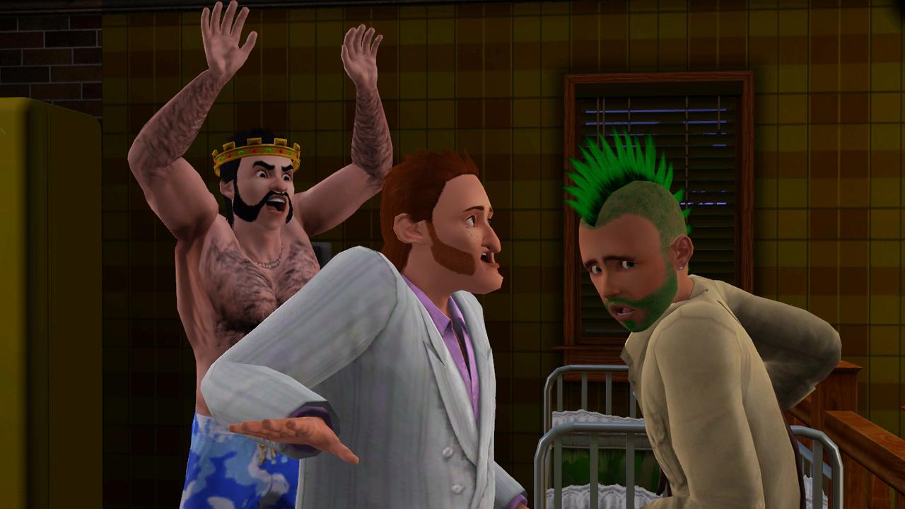 King scares Clyde and Barry | Scrolller