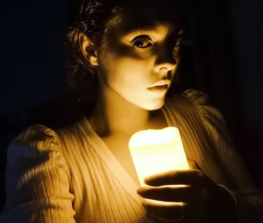 Kirsten Ria - Sexy Candlelight Vigil | Scrolller