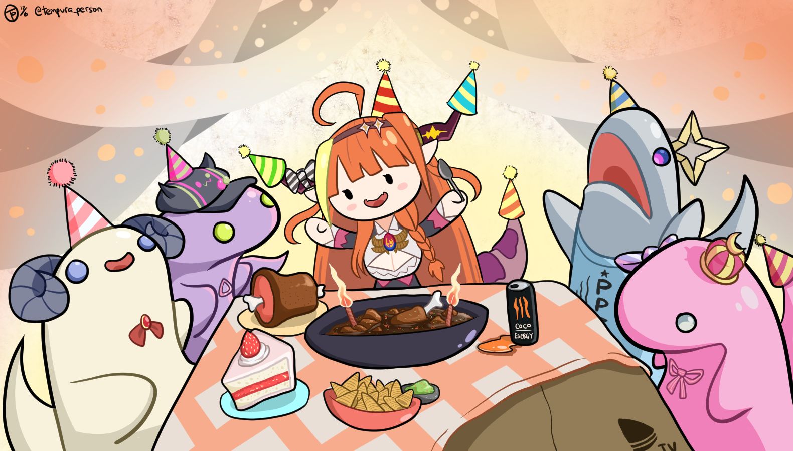 Kiryu Coco's Adobo Birthday Bash | Scrolller