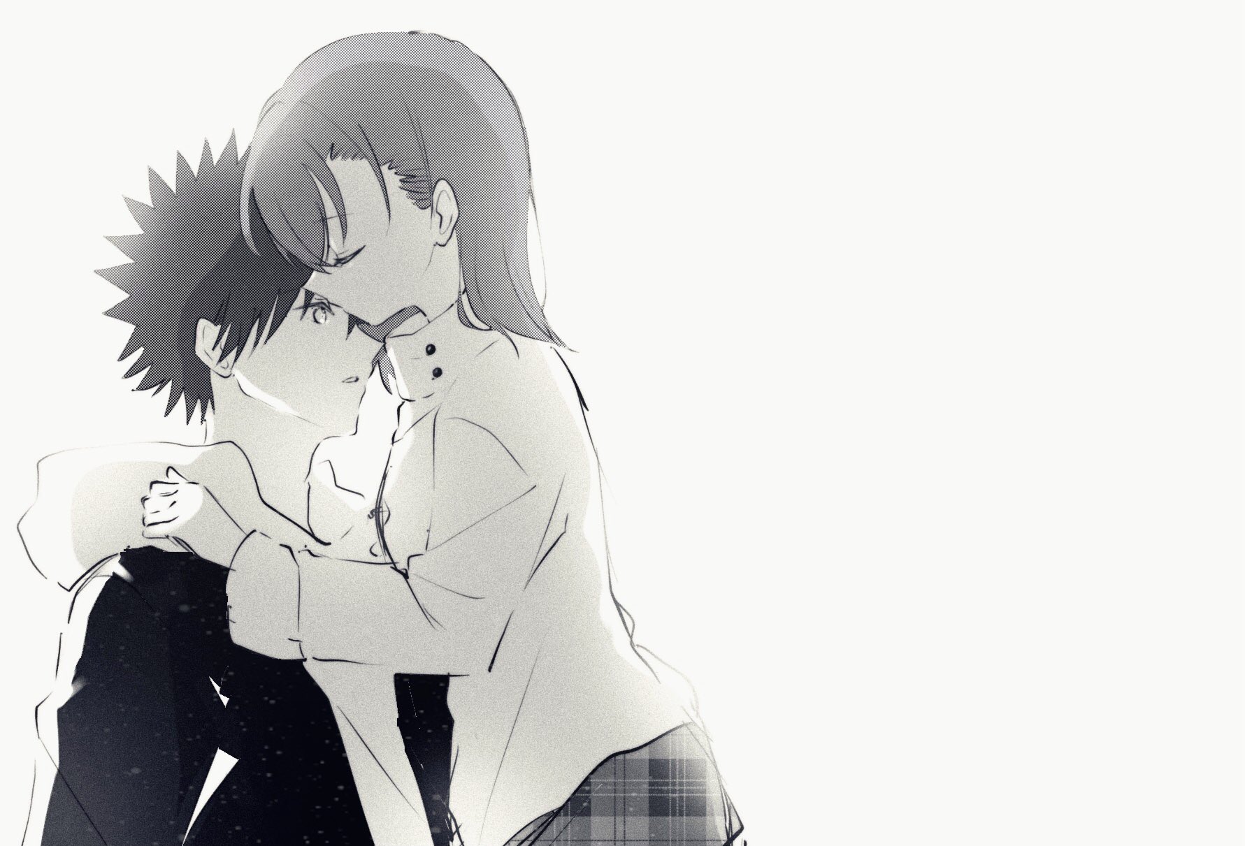 Kiss on the forehead | Scrolller