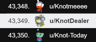 Knot squad let's go | Scrolller