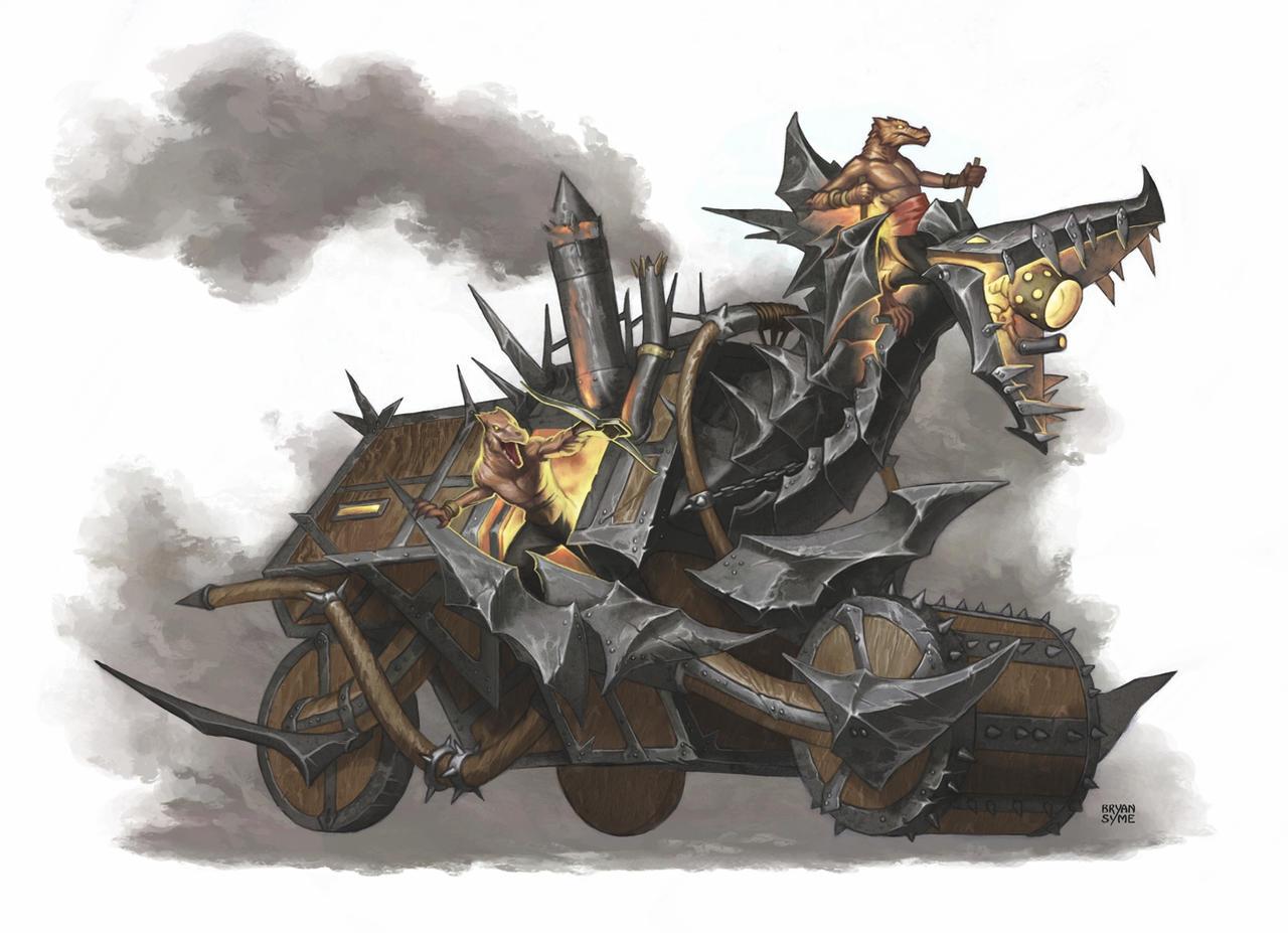 Kobold Warmachine by Bryan Syme | Scrolller