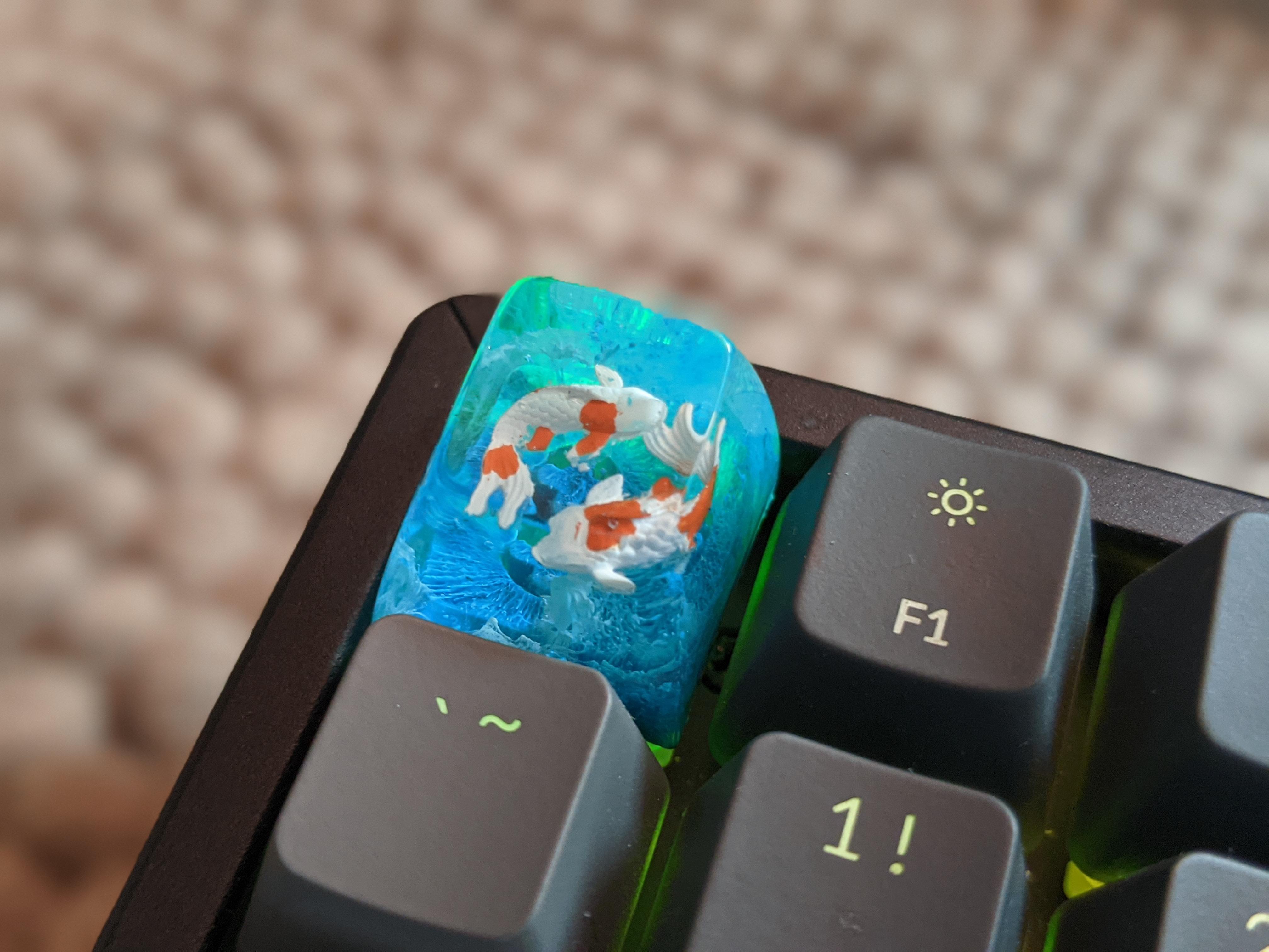 Koi keycap | Scrolller