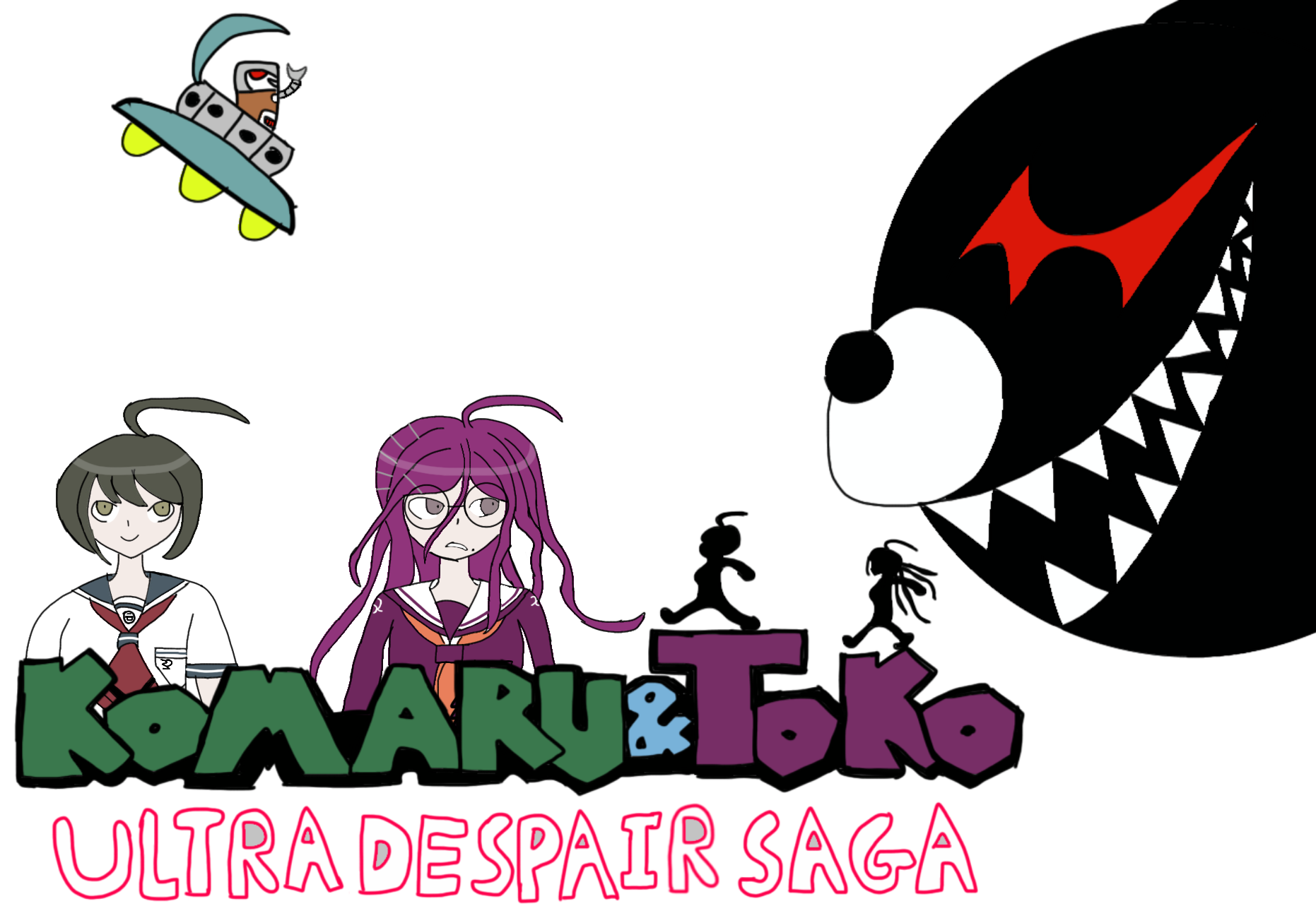 Komaru and Toko: Ultra Despair Saga | Scrolller