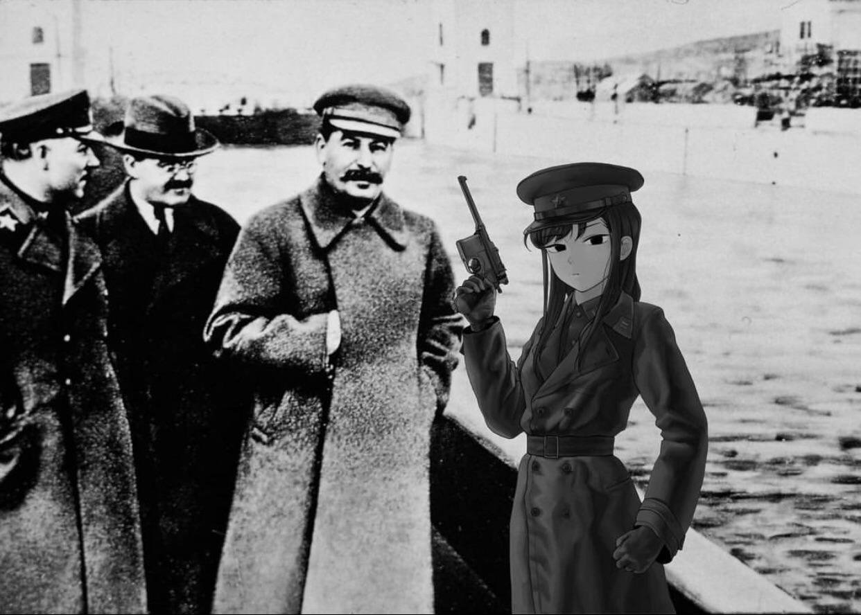 Komi chillin wit Stalin | Scrolller