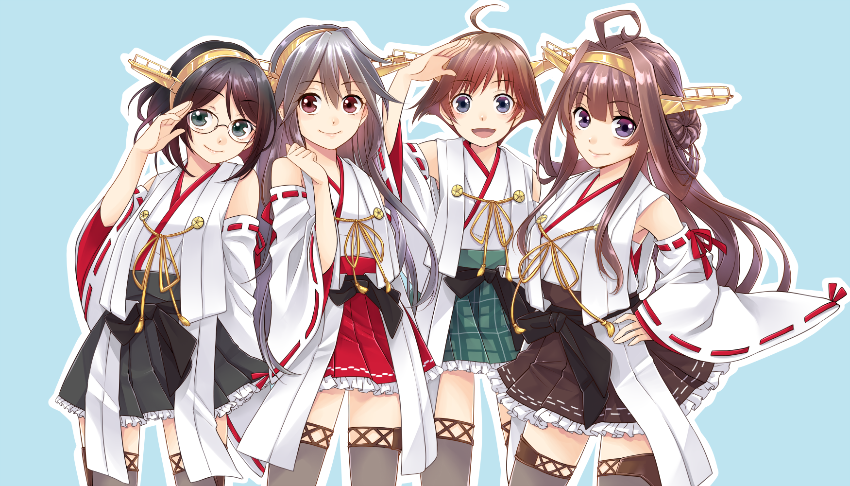 Kongou Sisters, assemble! | Scrolller