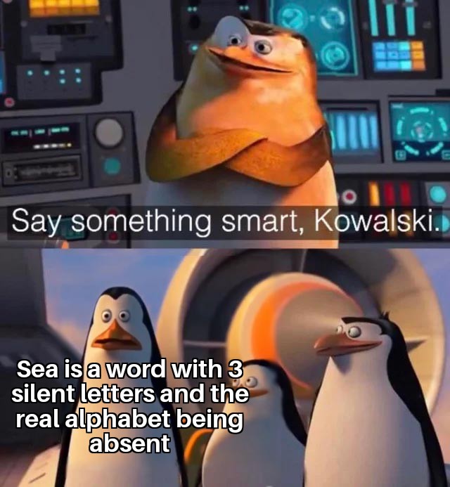 Kowalski is smart | Scrolller