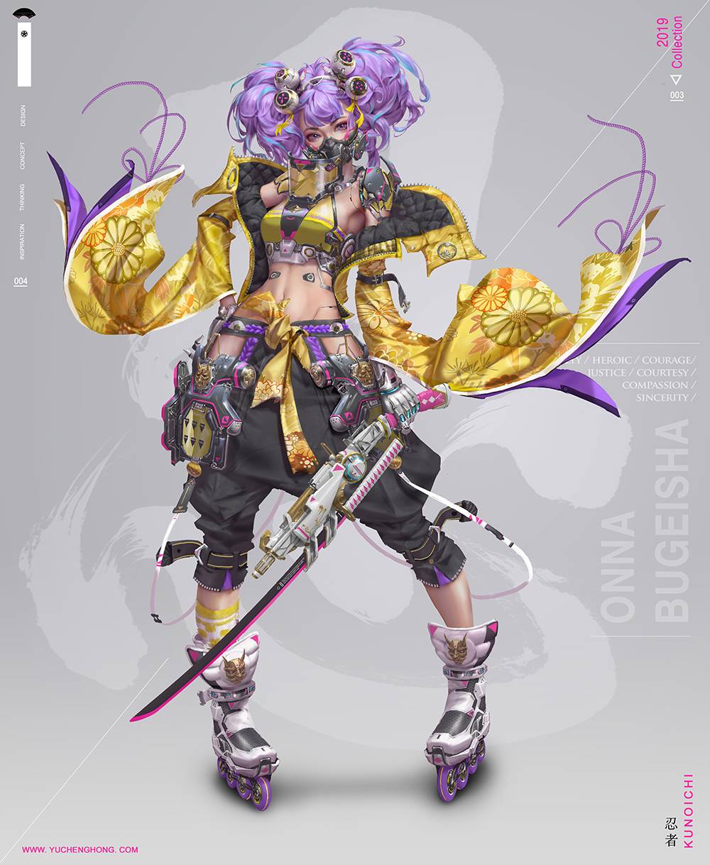 Kunoichi (Yu Cheng Hong) | Scrolller