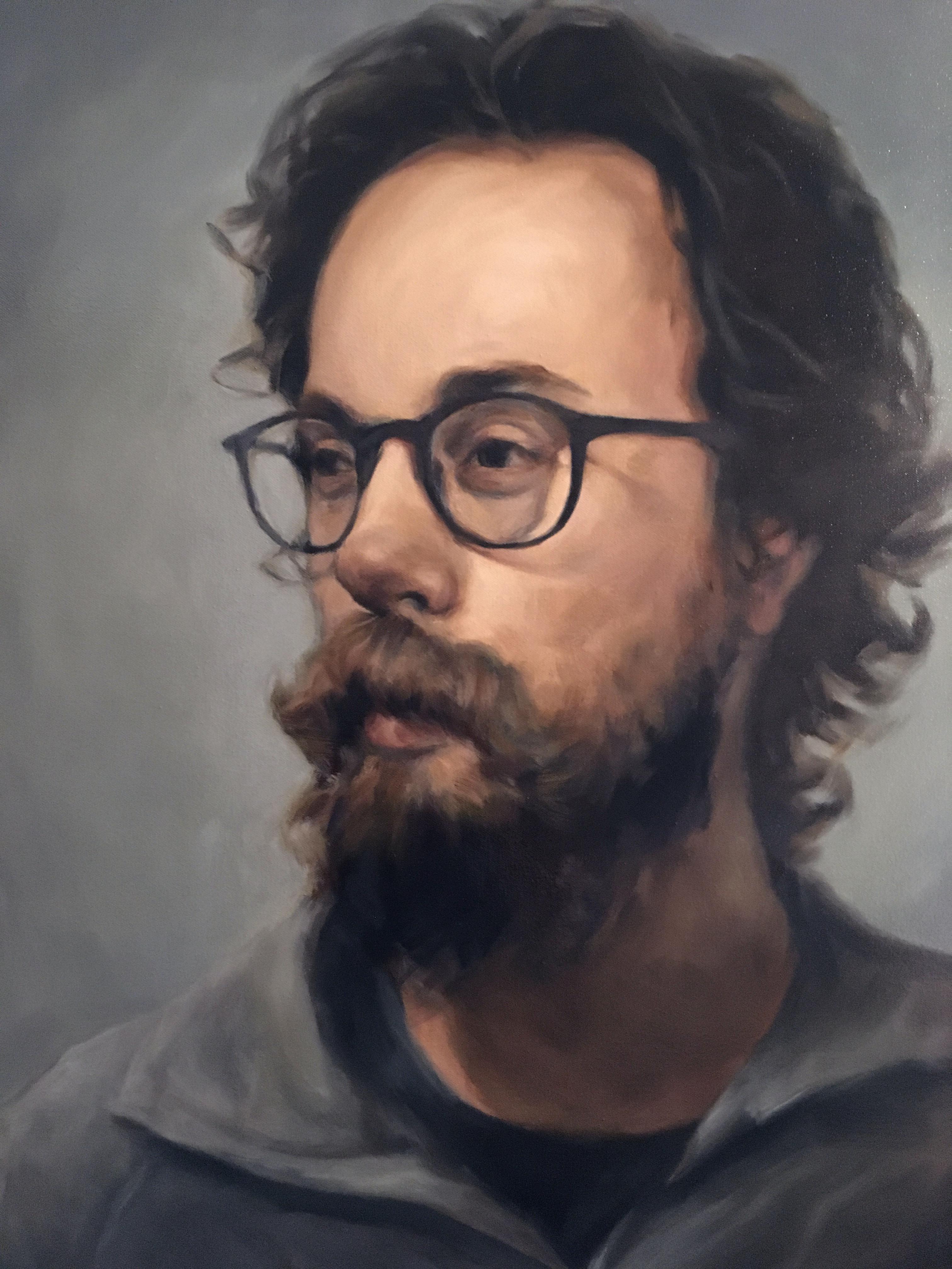 Kyle, Me, Oils, 2021 | Scrolller