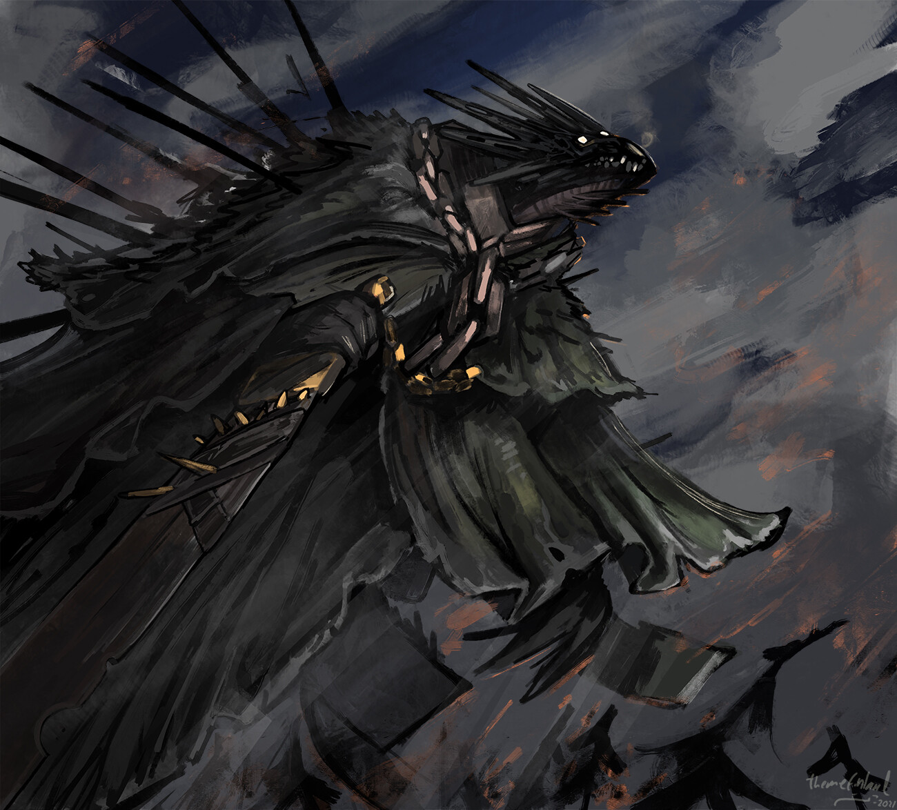 Kyopeli, demon of violent death | Scrolller