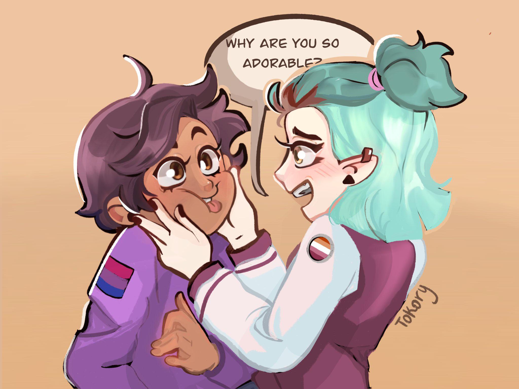 Discover more like TheOwlHouse: [KyoTokory] Every time Amity sees Luz and Related Content ...