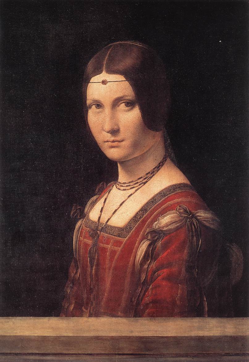 La belle ferronnière (Leonardo da Vinci) | Scrolller