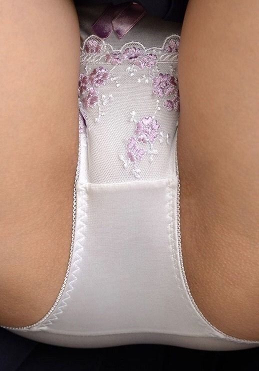 Lacy white gusset | Scrolller
