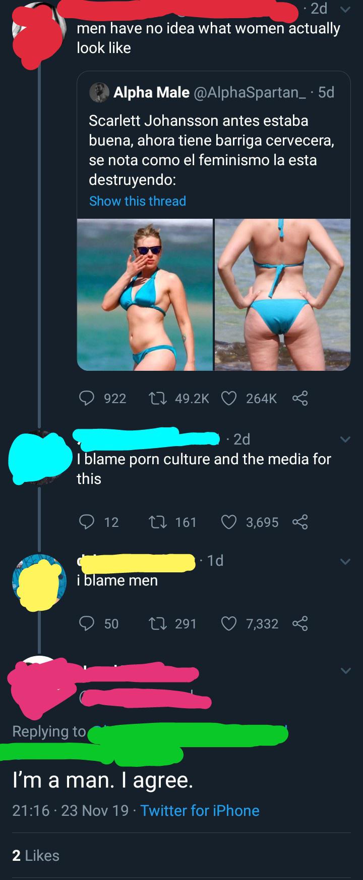 Ladies, he agrees with you. Give him a call! | Scrolller