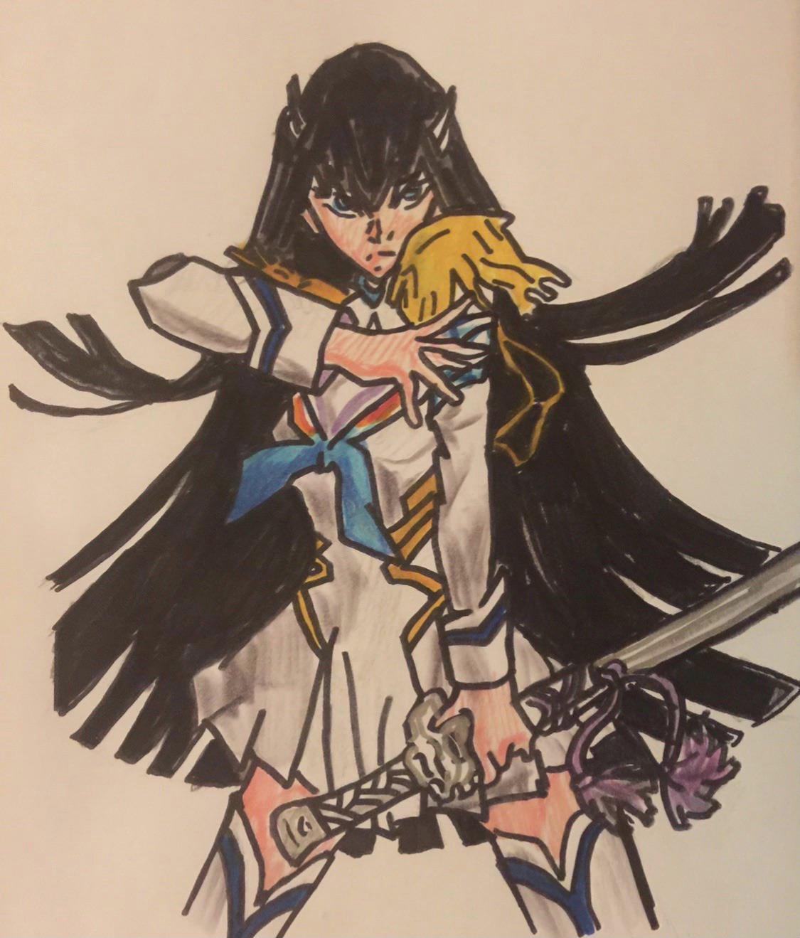 LADY SATSUKI sketch by me! | Scrolller