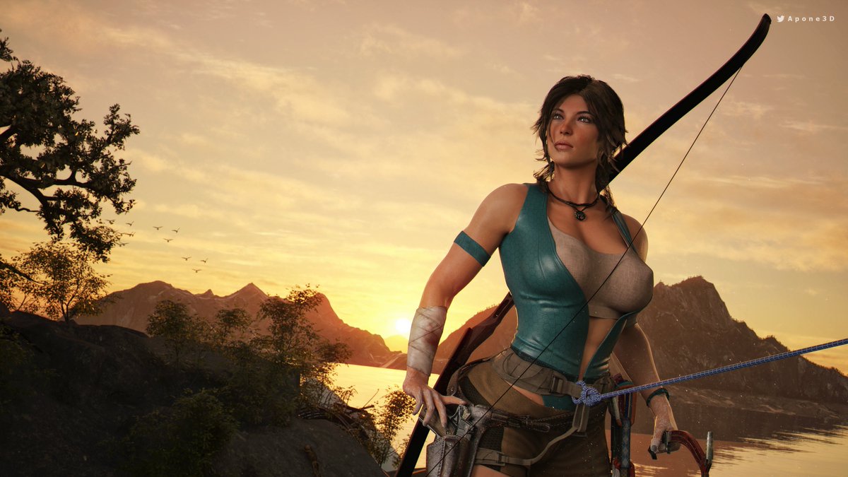 Lara Croft, (Apone3D) [Tomb Raider] | Scrolller