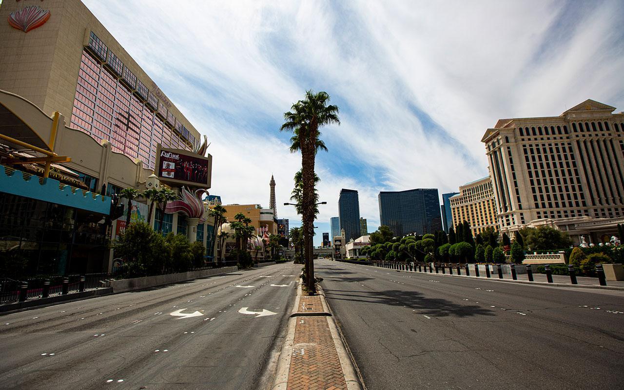 Las Vegas during lockdown | Scrolller