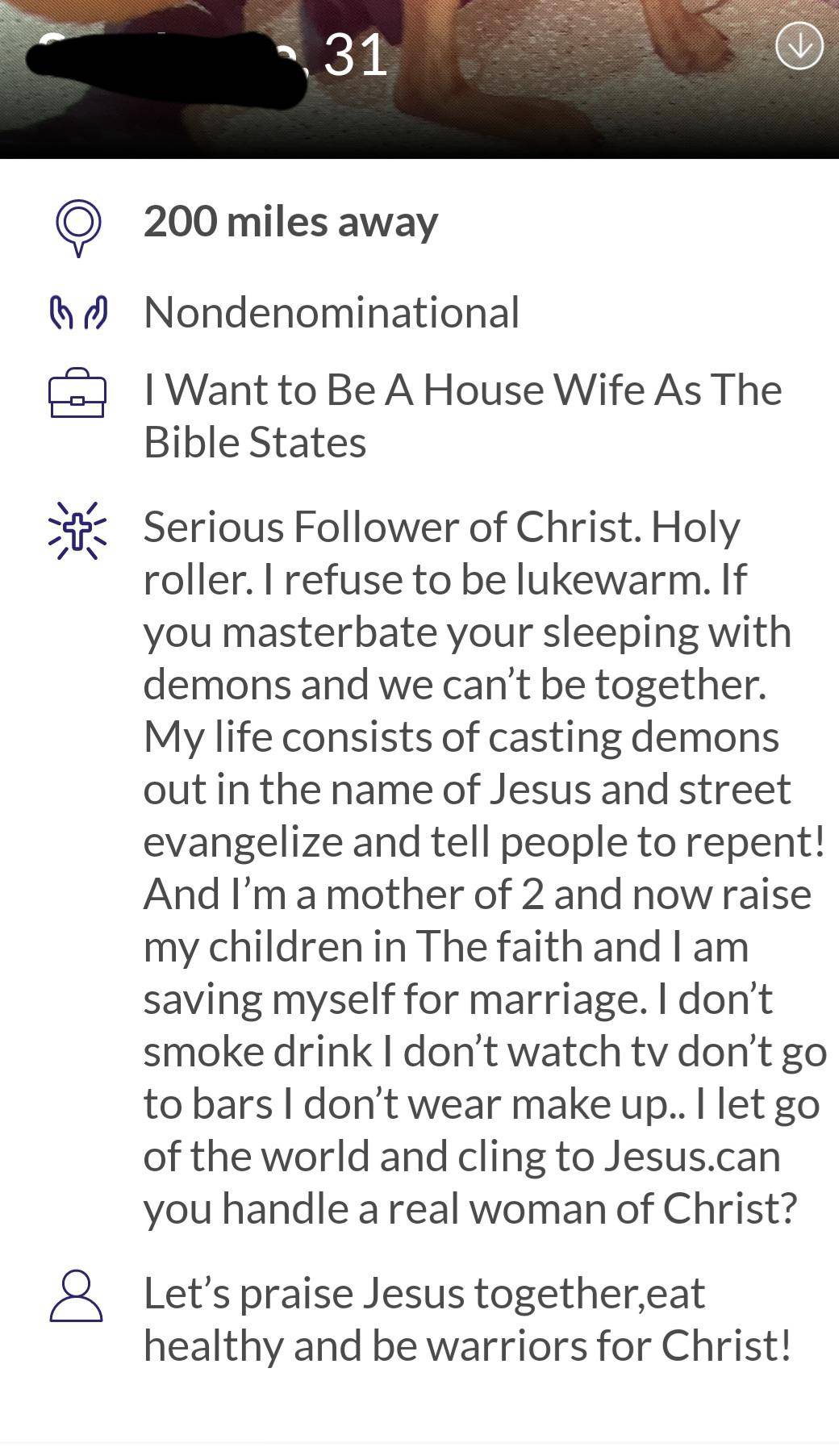 Last guy got two kids no commitment. Marriage or no bedroom fun for you. | Scrolller