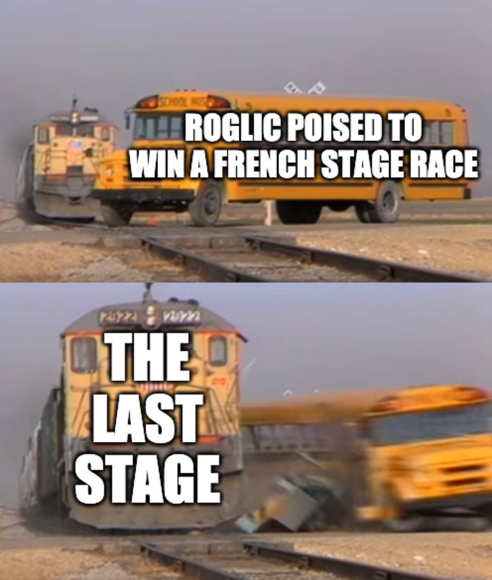 Last Stage Rogla Strikes Again | Scrolller