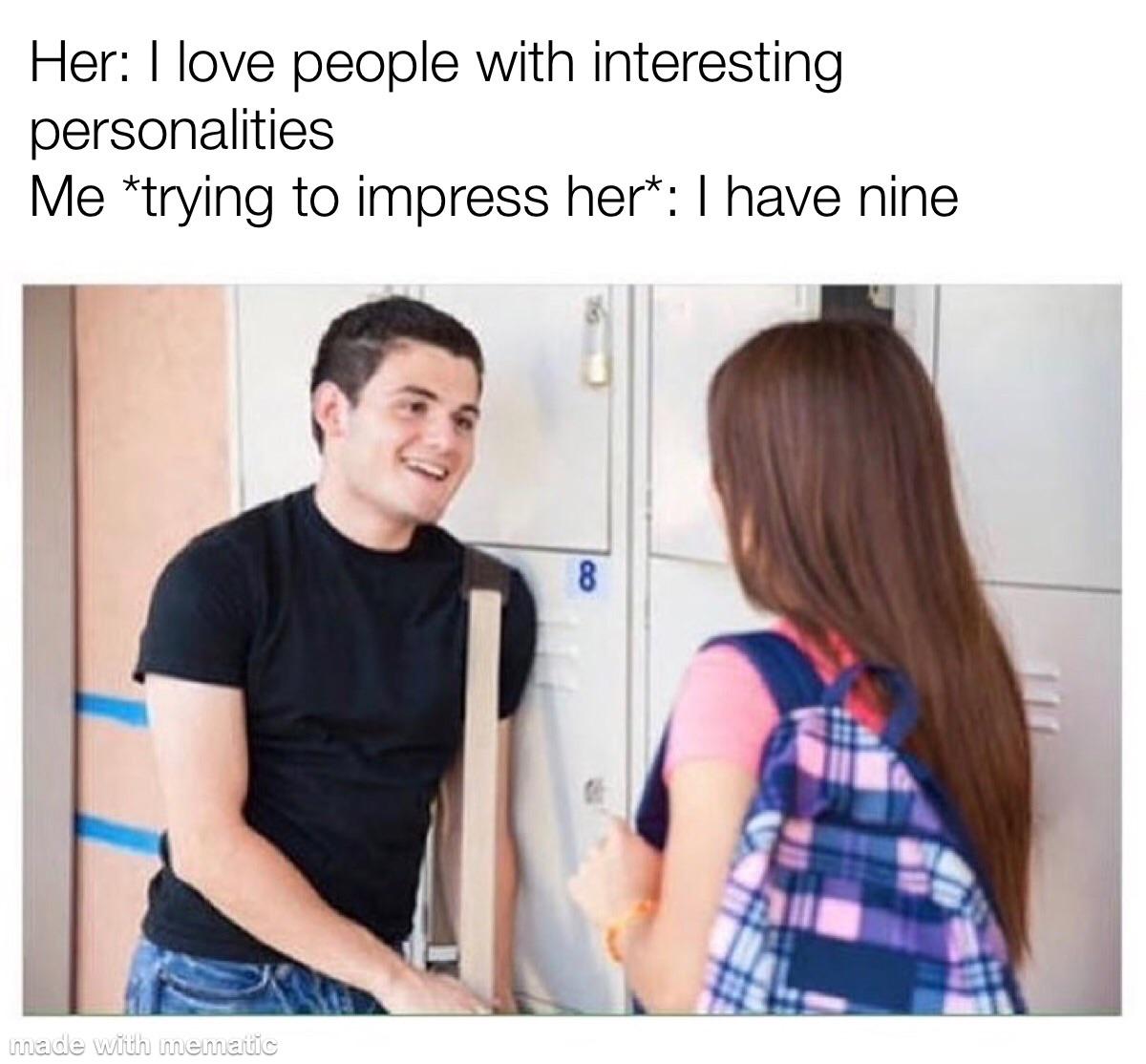 *Laughs in 9 personalities* | Scrolller