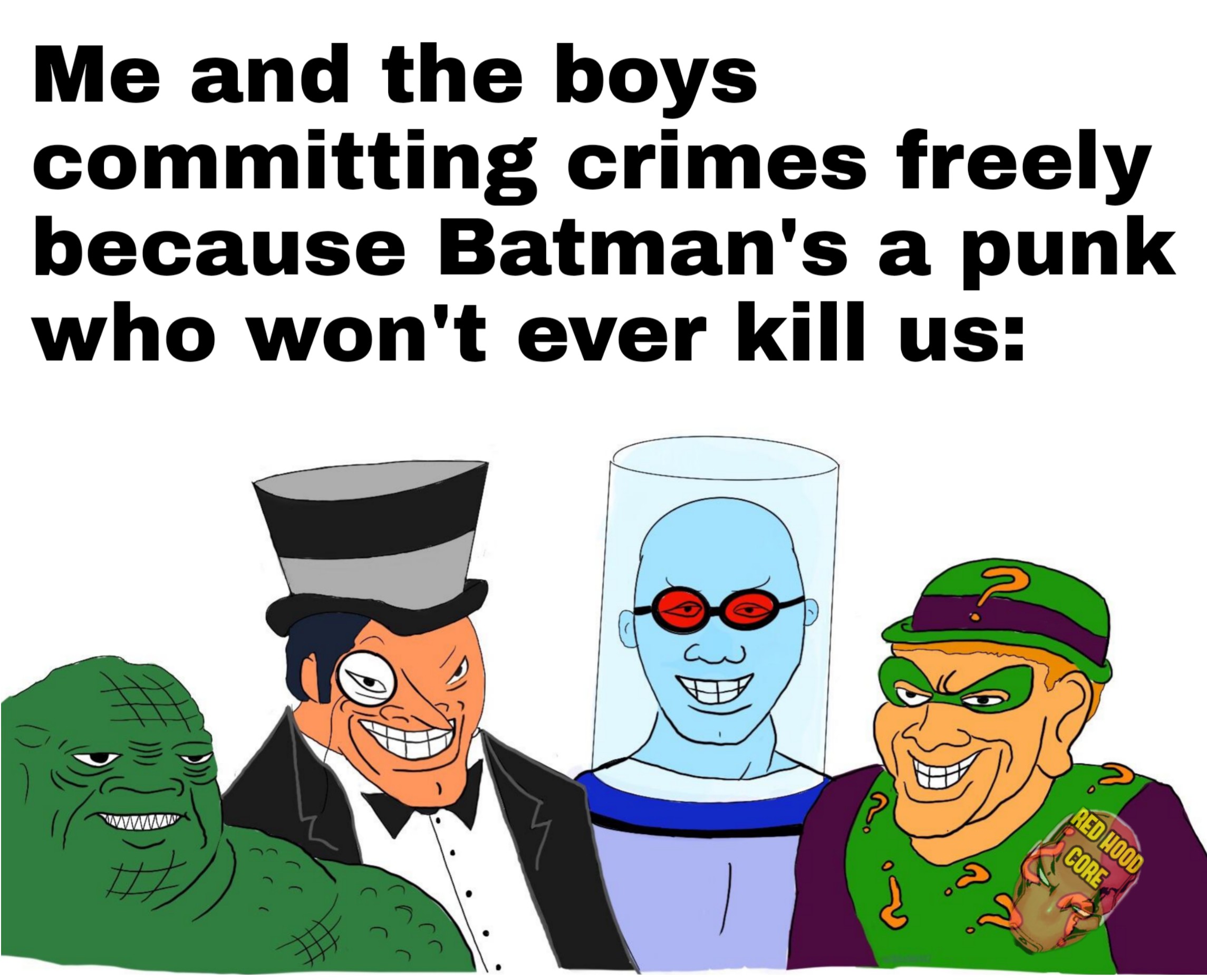 *laughs in Red Hood* | Scrolller