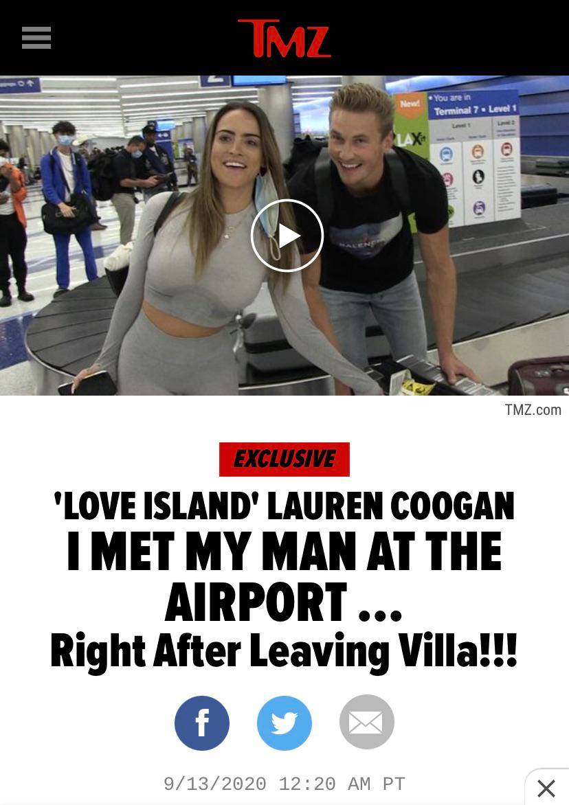 Lauren (Garrett’s ex girlfriend) was on love island us season 2 | Scrolller