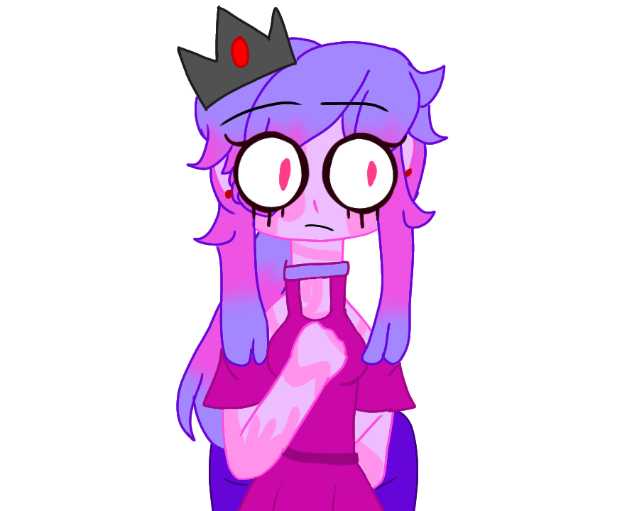 Le Queen Slime humanized. dunno if I should do King Slime or not | Scrolller