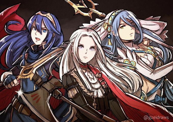 Learning the Weapon Triangle with some of the leading ladies of Fire Emblem | Scrolller