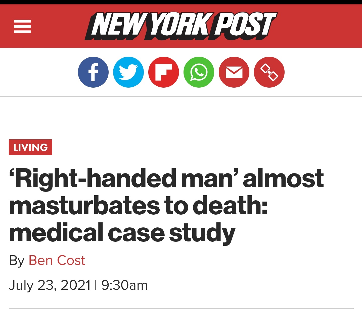 Left-handed men have 24 hours to respond | Scrolller