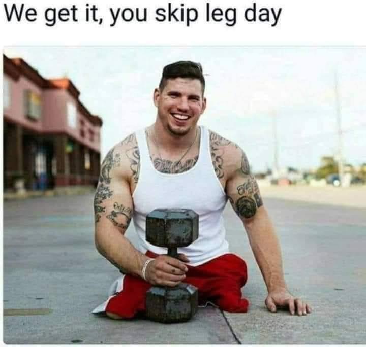 Leg day | Scrolller