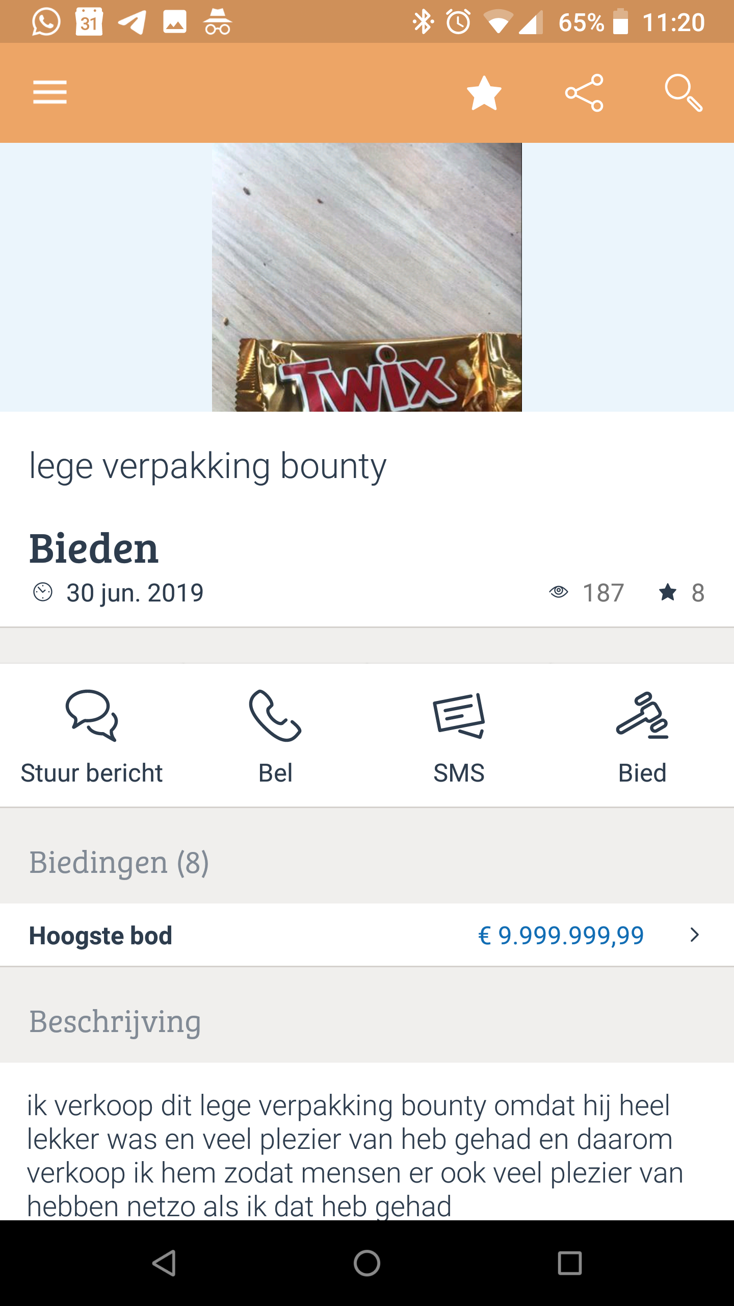 Lege verpakking mars | Scrolller